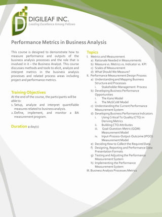 Certified Quality Business Analyst | PDF