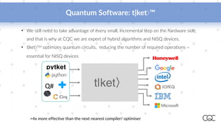Quantum Computing: The next new technology in computing | PPT