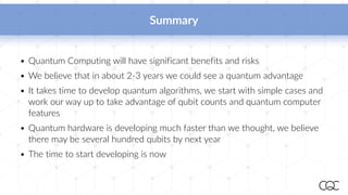 Quantum Computing: The next new technology in computing | PPT