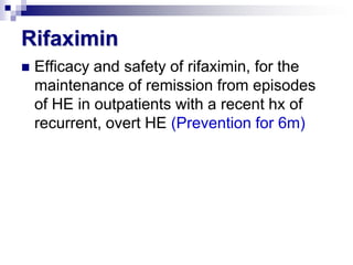 Hepatic encephalopathy | PPTX