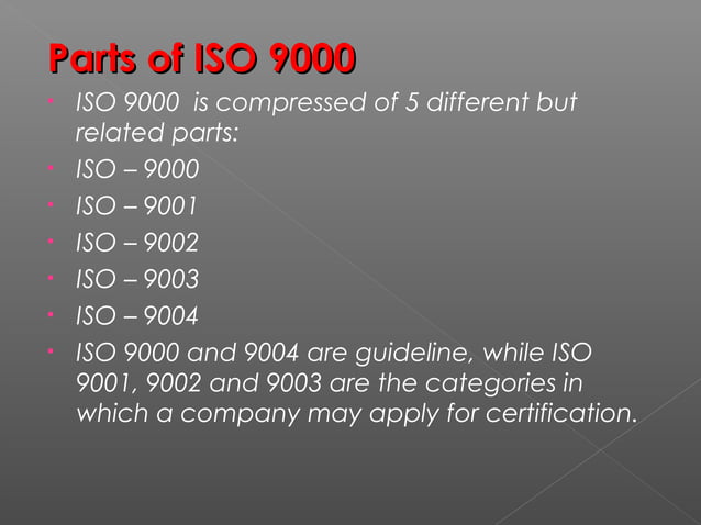 Study of international organization for standardization (ISO) ISO -9000 ,14000 and certification ...