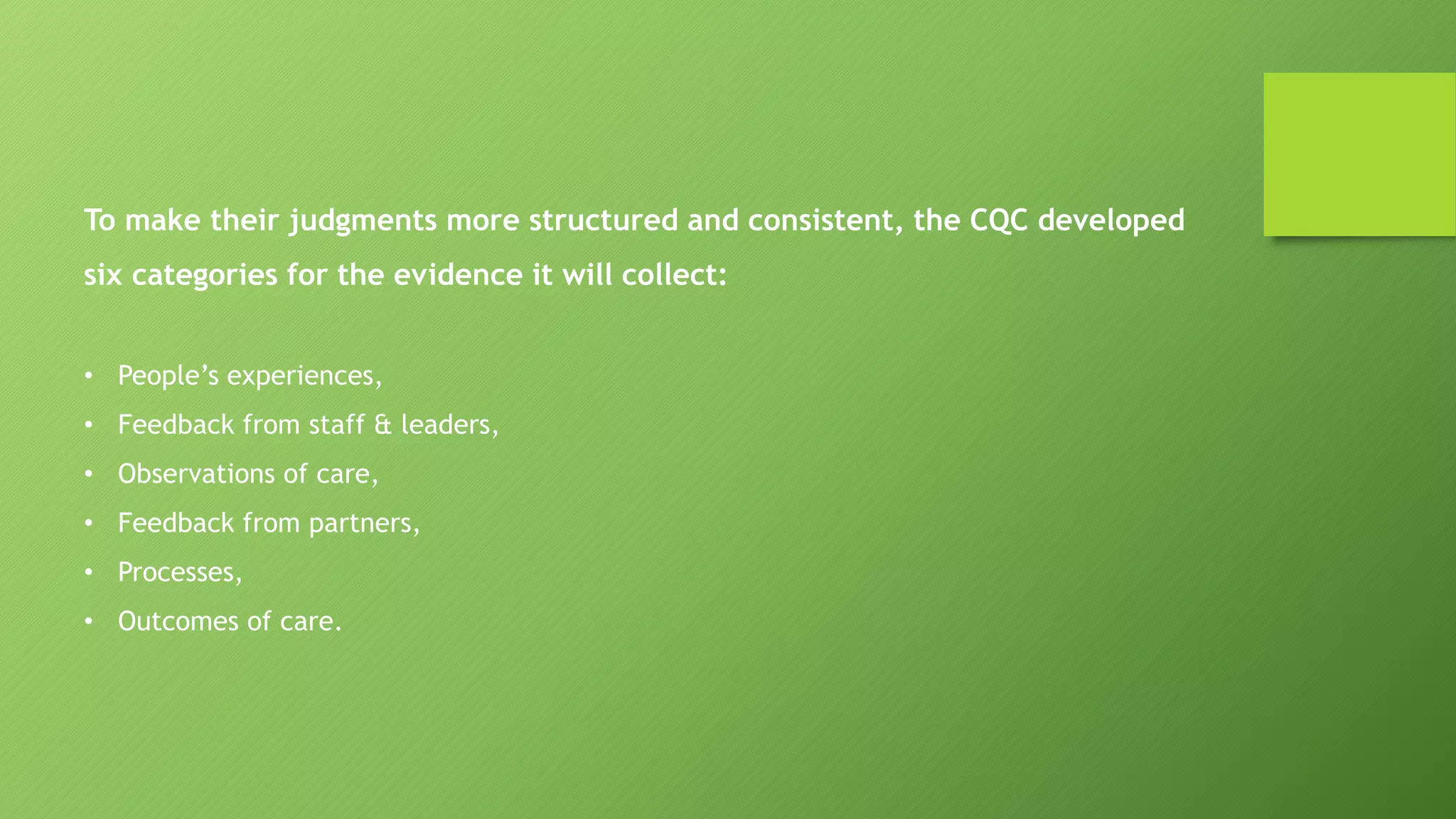 CQC New Single Assessment Framework.pptx