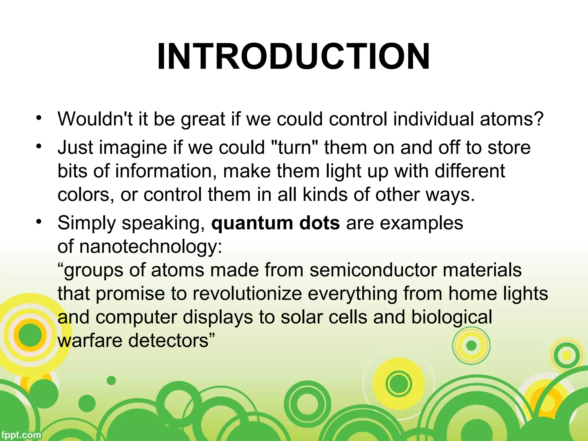 Carbon Quantum Dots | PPT