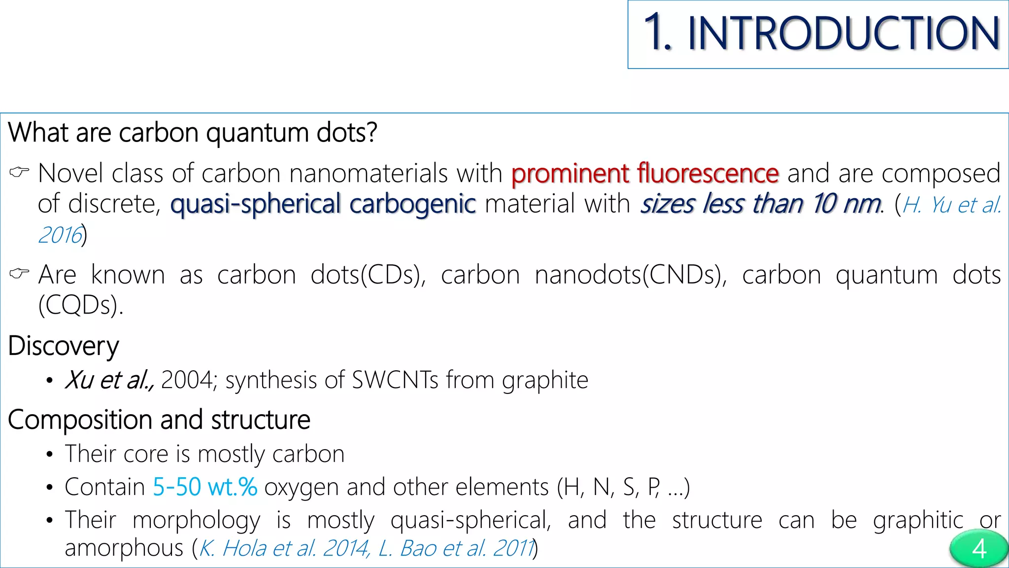 carbon quantum dots | PPTX