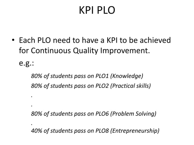 Continuous Quality Improvement (CQI) | PPTX | Educational Assessment ...