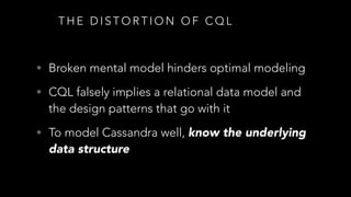 Cassandra Data Modelling with CQL (OSCON 2015) | PDF | Databases | Computer Software and ...