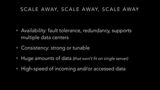 Cassandra Data Modelling with CQL (OSCON 2015) | PDF | Databases | Computer Software and ...