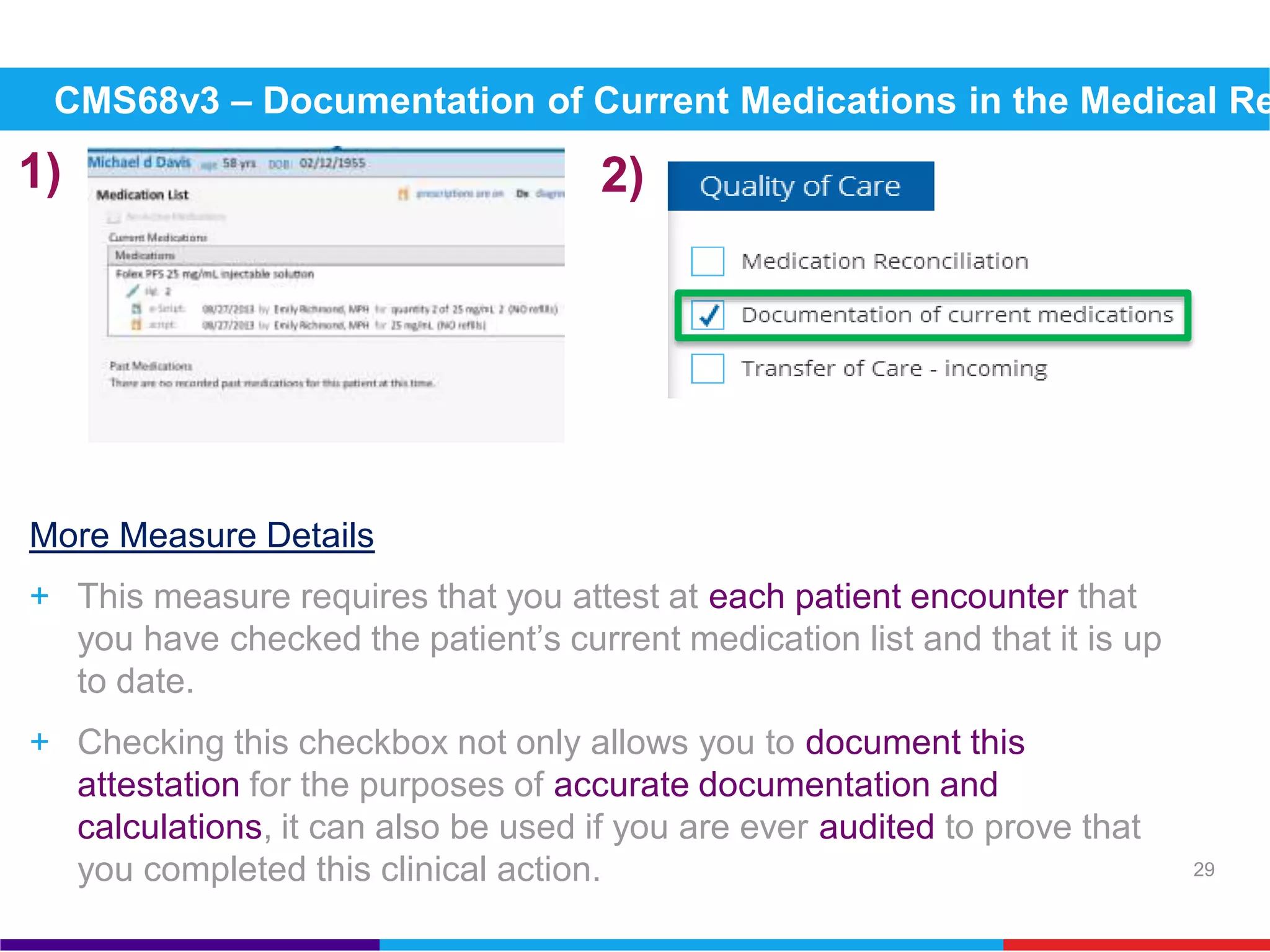 Clinical Quality Measures (CQMs) for Meaningful Use & PQRS | PPTX