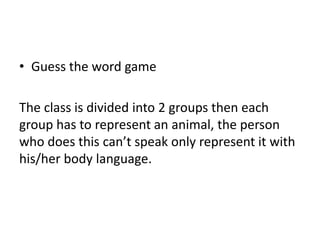 Zoo animals- ESL | PPTX