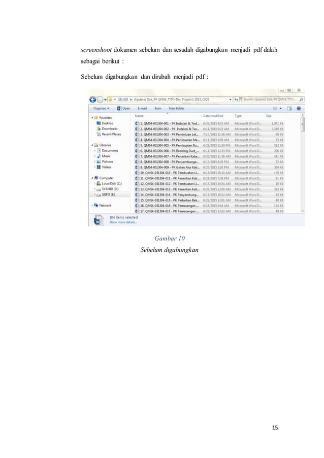 Laporan akhir geladi panji permana syahid (1) | PDF