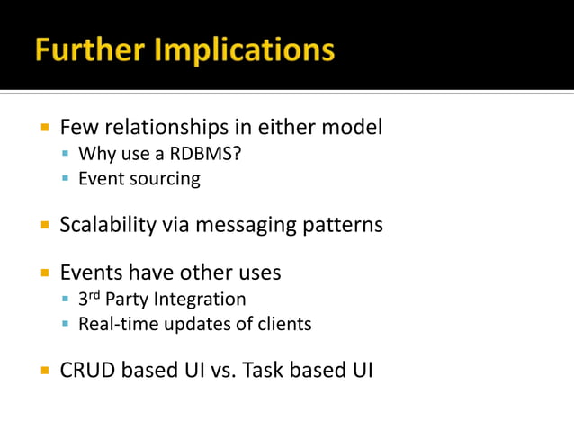 CQRS - Pittsburgh ALT.NET