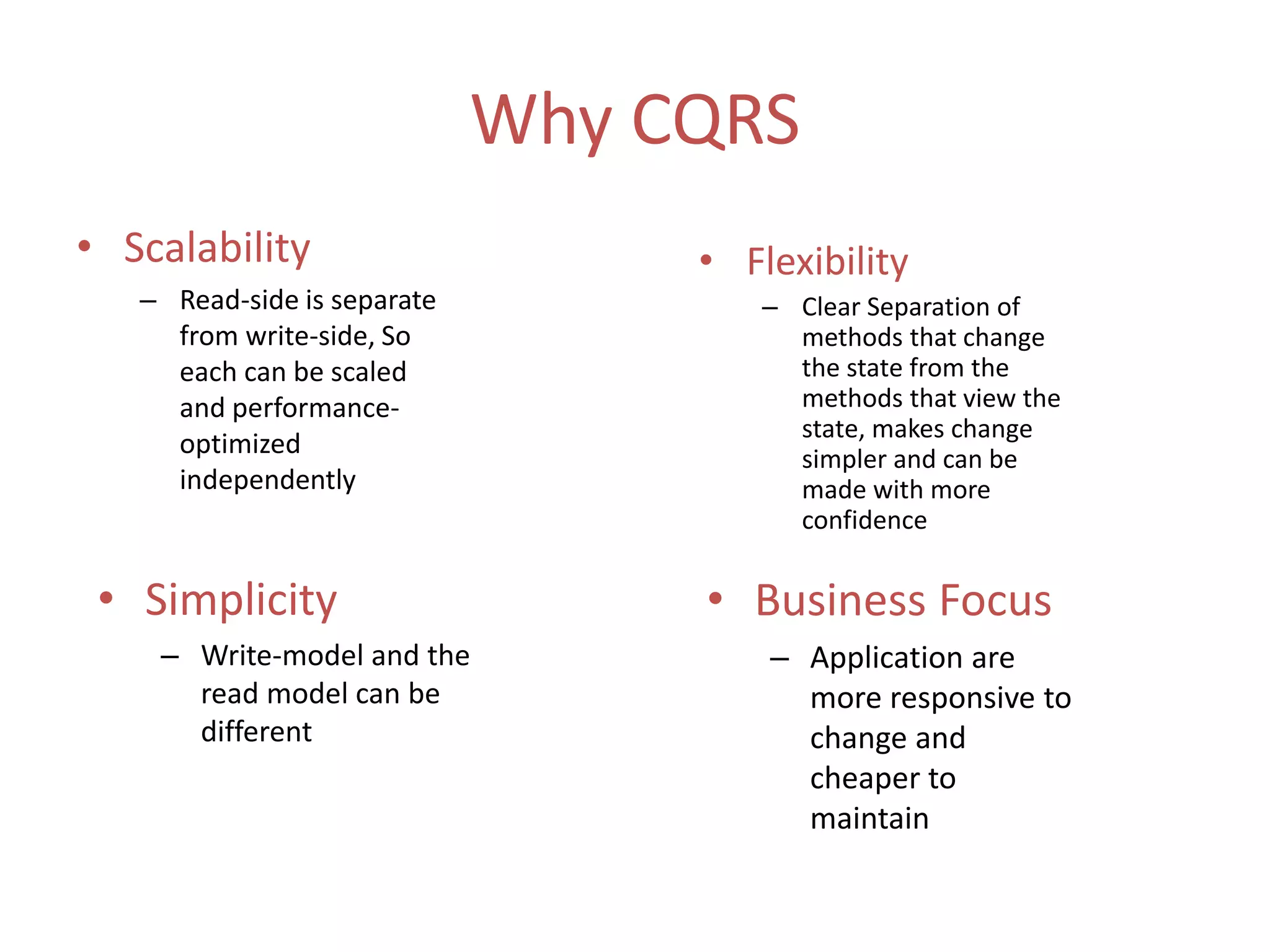 Microservices with event source and CQRS | PPTX