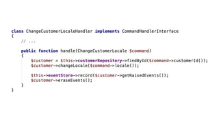 CQRS and Event Sourcing with PHP | PDF