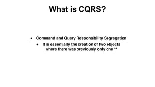 CQRS and Event Sourcing with PHP | PDF