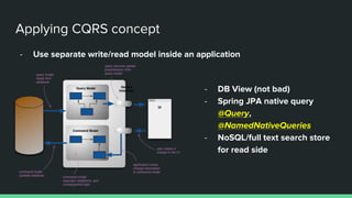 Cqrs & event sourcing | PPT