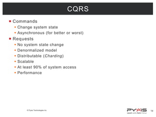 Cqrs + event sourcing pyxis v2 - en | PPT
