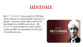 C&Q THEORY OF RAMAN effect Chemistry 1st sem.pptx