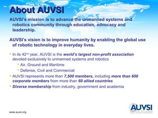 Auvsi presentation 5 22-14 | PPT