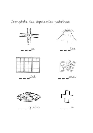 GRUPOS CONSONÁNTICOS CR | PDF