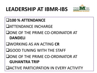 Class Representative | PPTX