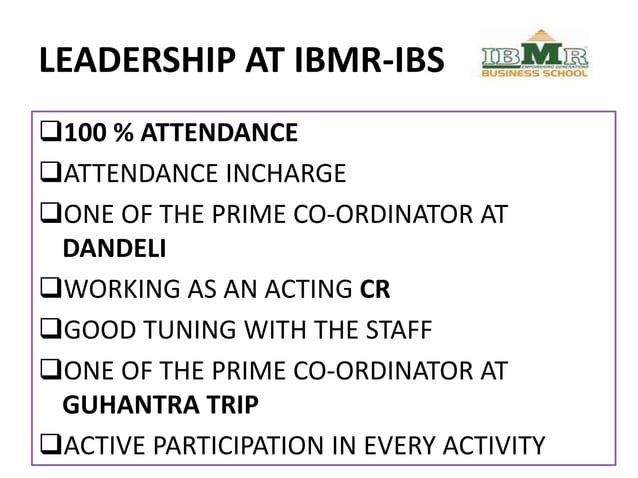Class Representative | PPTX