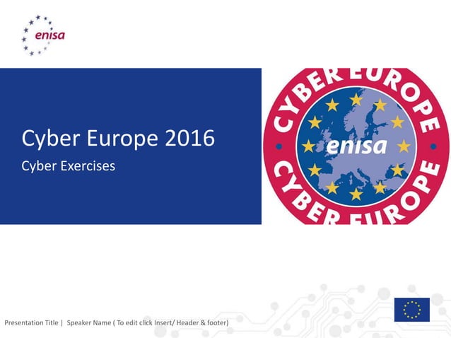 ENISA - EU strategies for cyber incident response | PPTX | IT and Internet Support | Internet