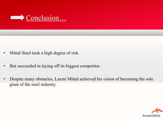 ArcelorMittal Case | PPTX