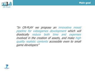 CR-PLAY Workshop in Patras | PPTX | Video Gaming