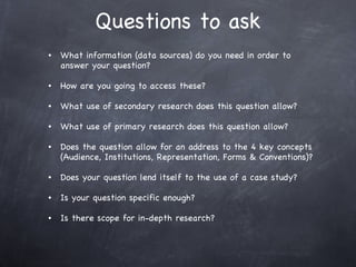 Critical Research Question Help | PPT