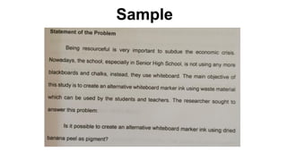 Chapter I - The Problem and Its Background | PDF