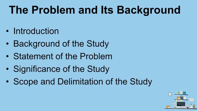 Chapter I - The Problem and Its Background | PDF | Educational ...