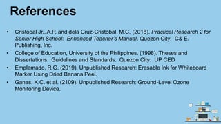 Chapter I - The Problem and Its Background | PDF