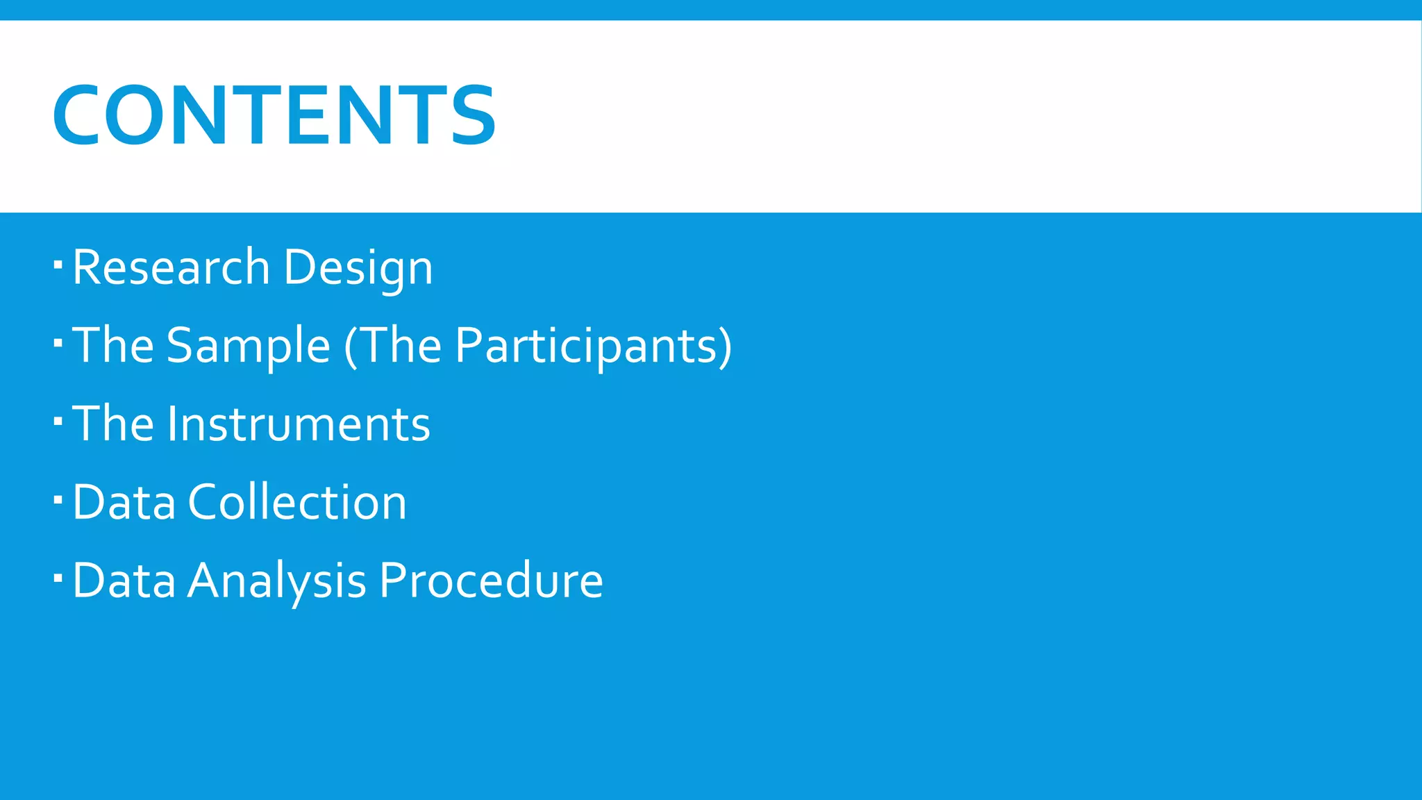 An Overview of Chapter 3 - Research Methodology | PDF