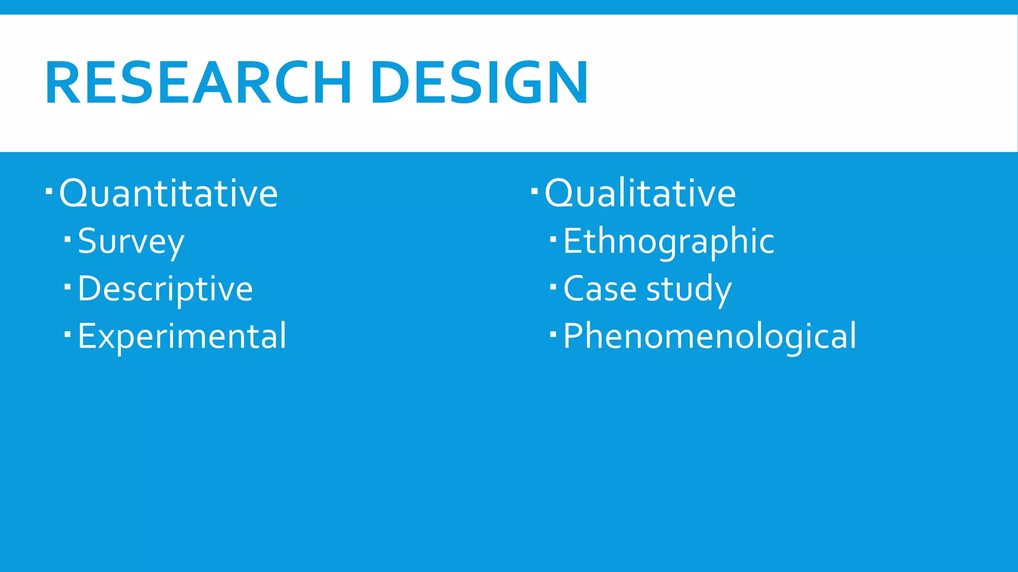 An Overview of Chapter 3 - Research Methodology | PDF