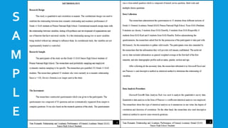 An Overview of Chapter 3 - Research Methodology | PDF