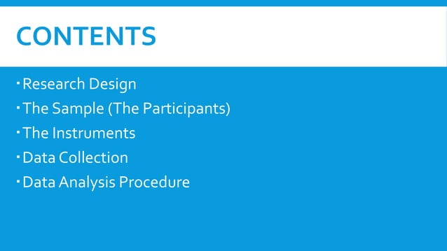 An Overview of Chapter 3 - Research Methodology | PDF