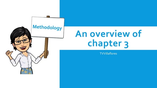An Overview of Chapter 3 - Research Methodology | PPT