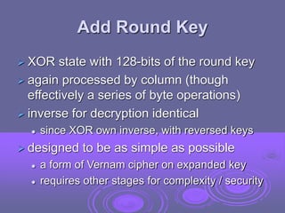 CR 05 - Advanced Encryption Standard.ppt