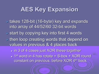 CR 05 - Advanced Encryption Standard.ppt