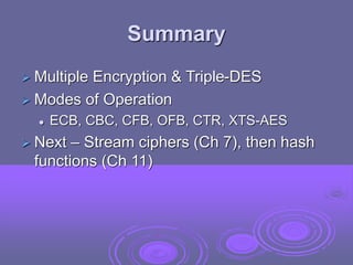CR 06 - Block Cipher Operation.ppt