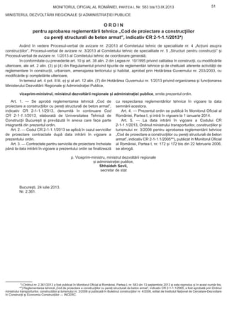 Cr 2 1-1punct1-2013 - cod de proiectare a constructiilor cu pereti structurali din beton armat | PDF