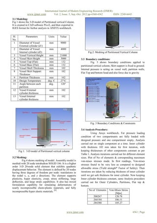 Structural Analysis of Partitioned Vertical Column | PDF