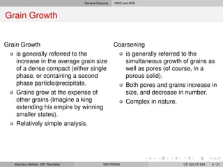 Cr320 grain growth-lectureslides | PDF