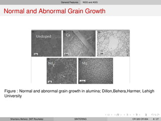 Cr320 grain growth-lectureslides | PDF