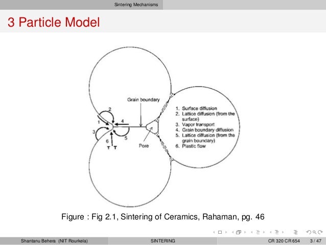 Lecture Solid State Sintering