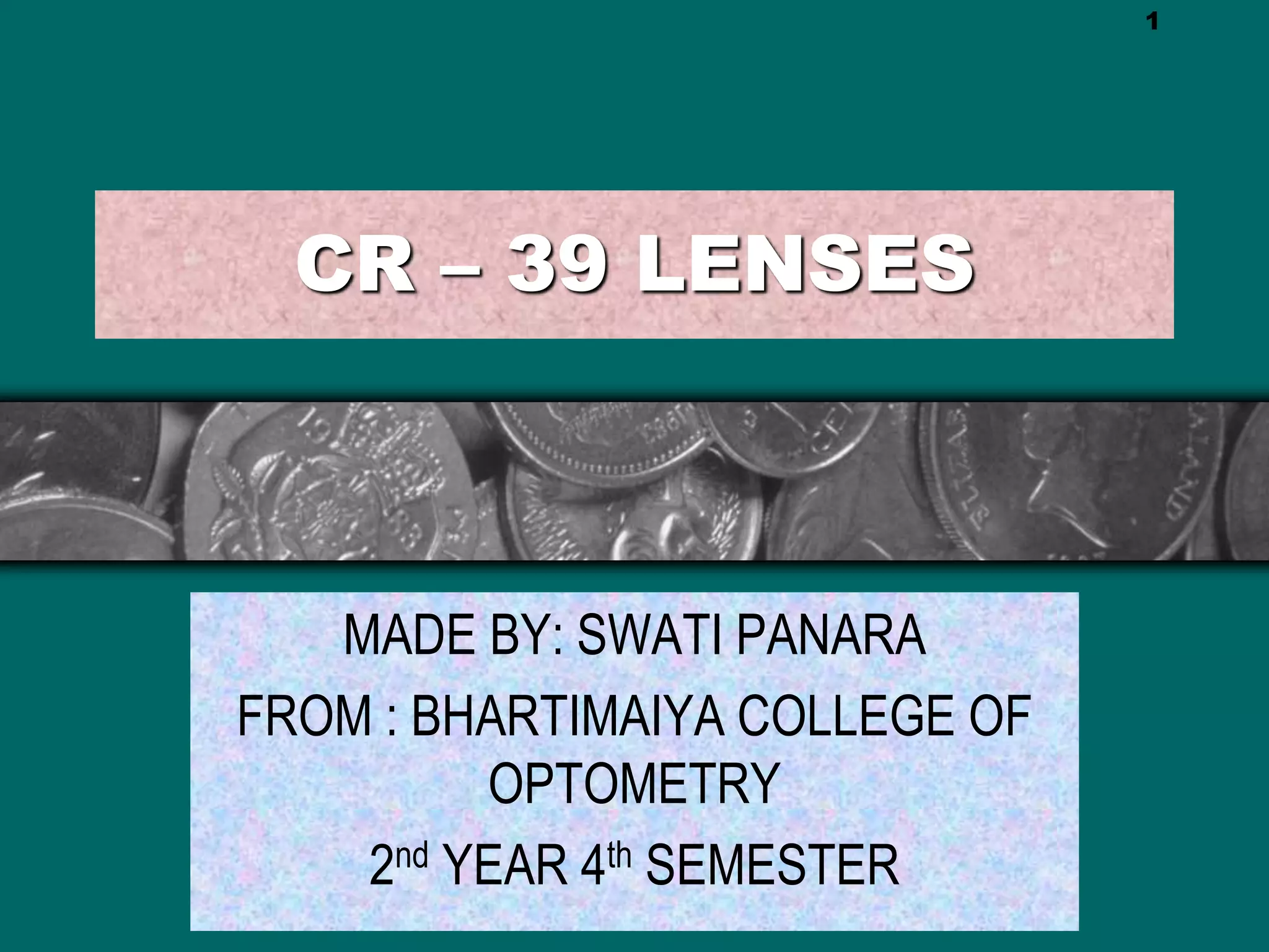 Cr – 39 lenses | PPSX