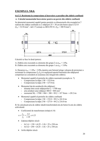 Cr6 - normativ zidarie revizuire exemple | PDF
