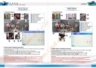 Cr825 multifunction test bench installation manual | PDF