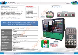 Cr825 multifunction test bench installation manual | PDF
