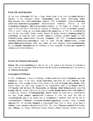 Choudhary Rehmat Ali | DOCX